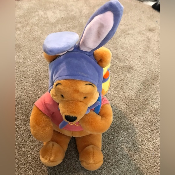 Disney | Toys | Disney Store Easter Winnie The Pooh Bunny Plush | Poshmark
